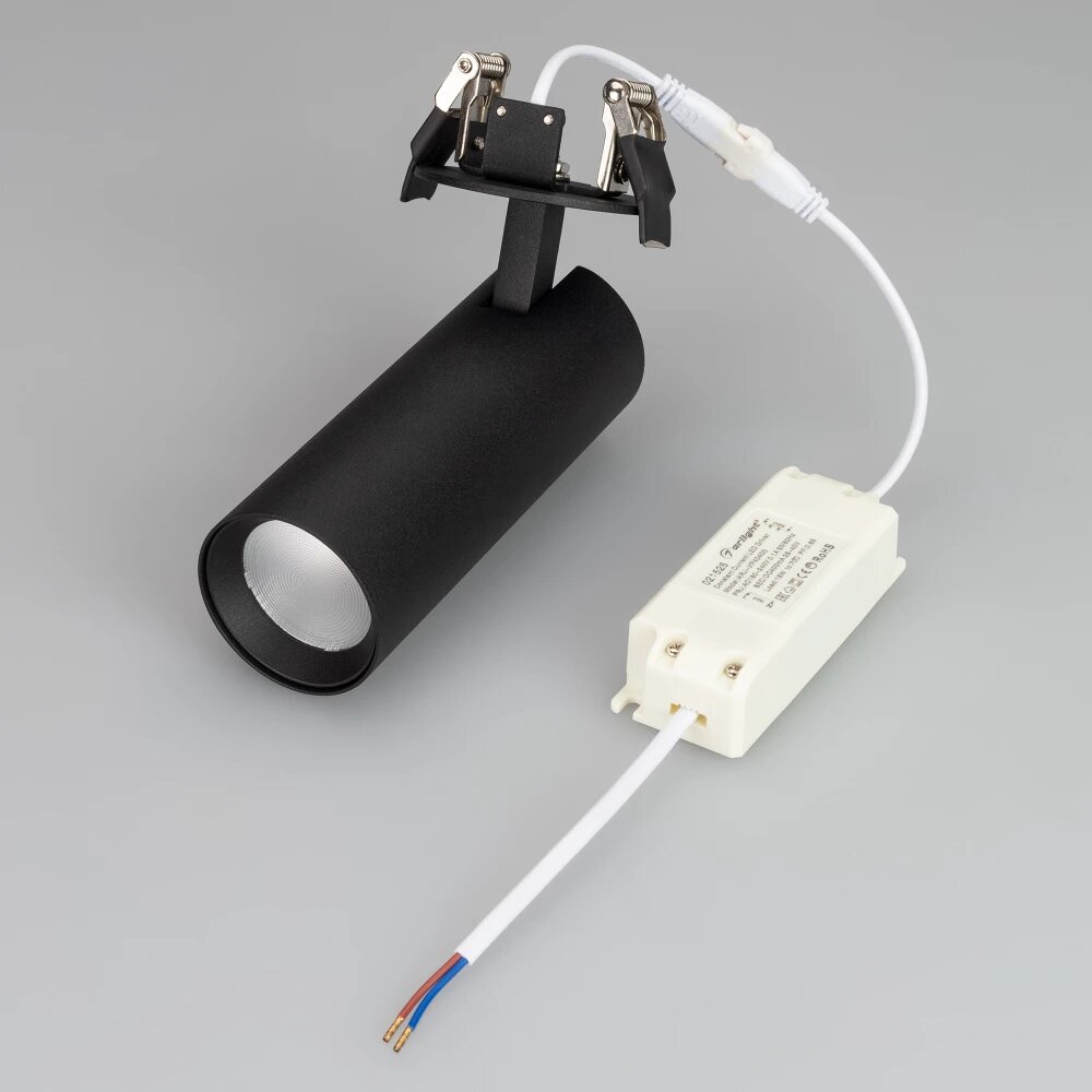 Светильник LGD-LUMOS-R55-16W Day4000 (BK, 25 deg, 230V) (Arlight, IP20 Металл, 3 года) 034483