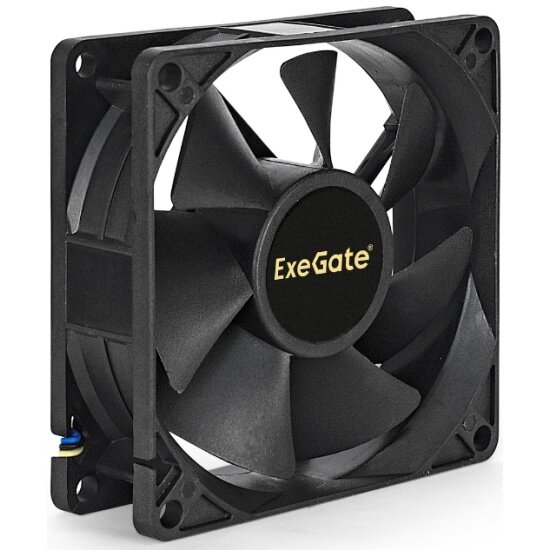 Вентилятор для корпуса Exegate E08025H4P-PWM 80x80x25мм EX283379RUS