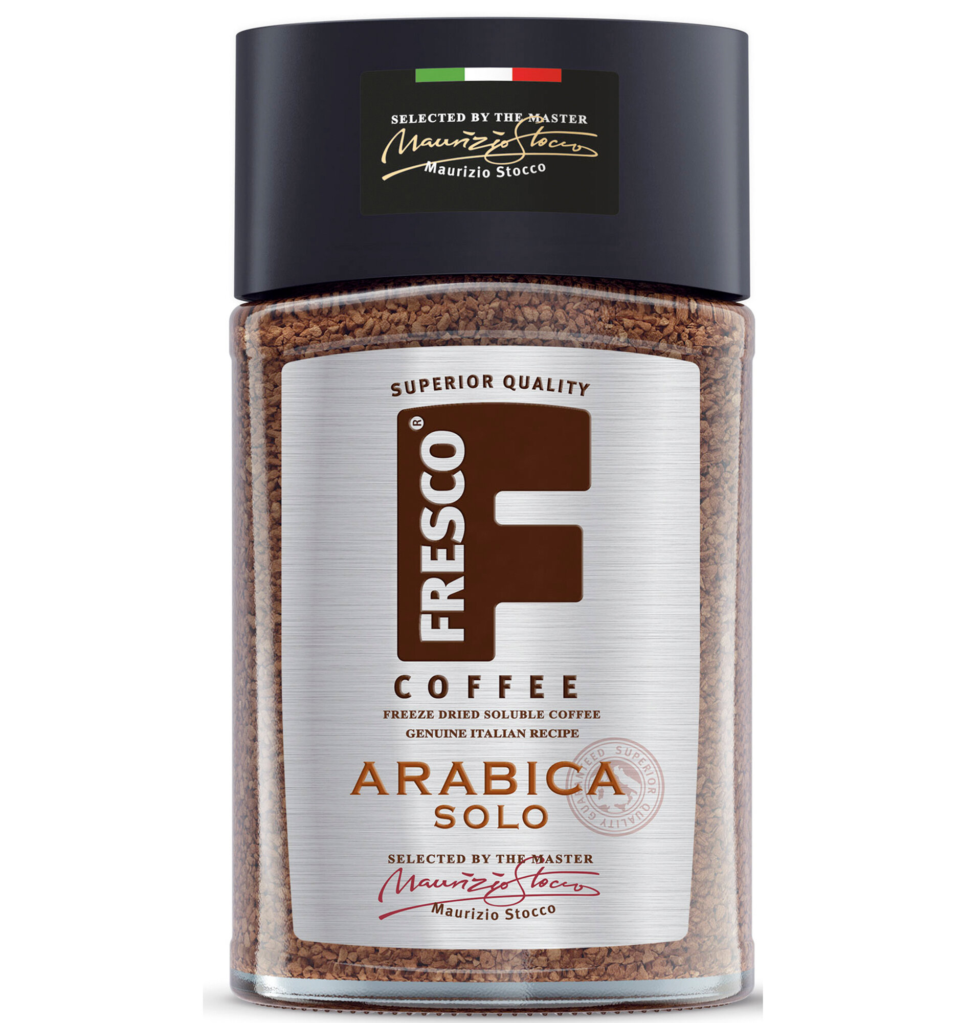 Кофе растворимый Fresco Arabica Solo, стеклянная банка, 190 г