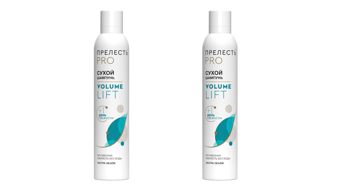 Сухой шампунь для волос Прелесть Про, Volume Lift, 200 мл, 2 шт