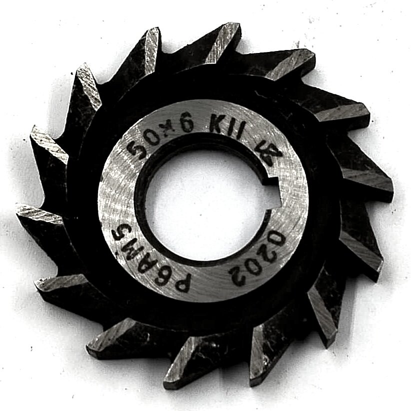 Фреза дисковая трёхсторонняя d50х6х16 Р6АМ5