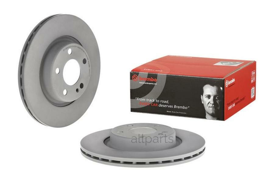 BREMBO 09D53313 Диск тормозной co-cast зад
