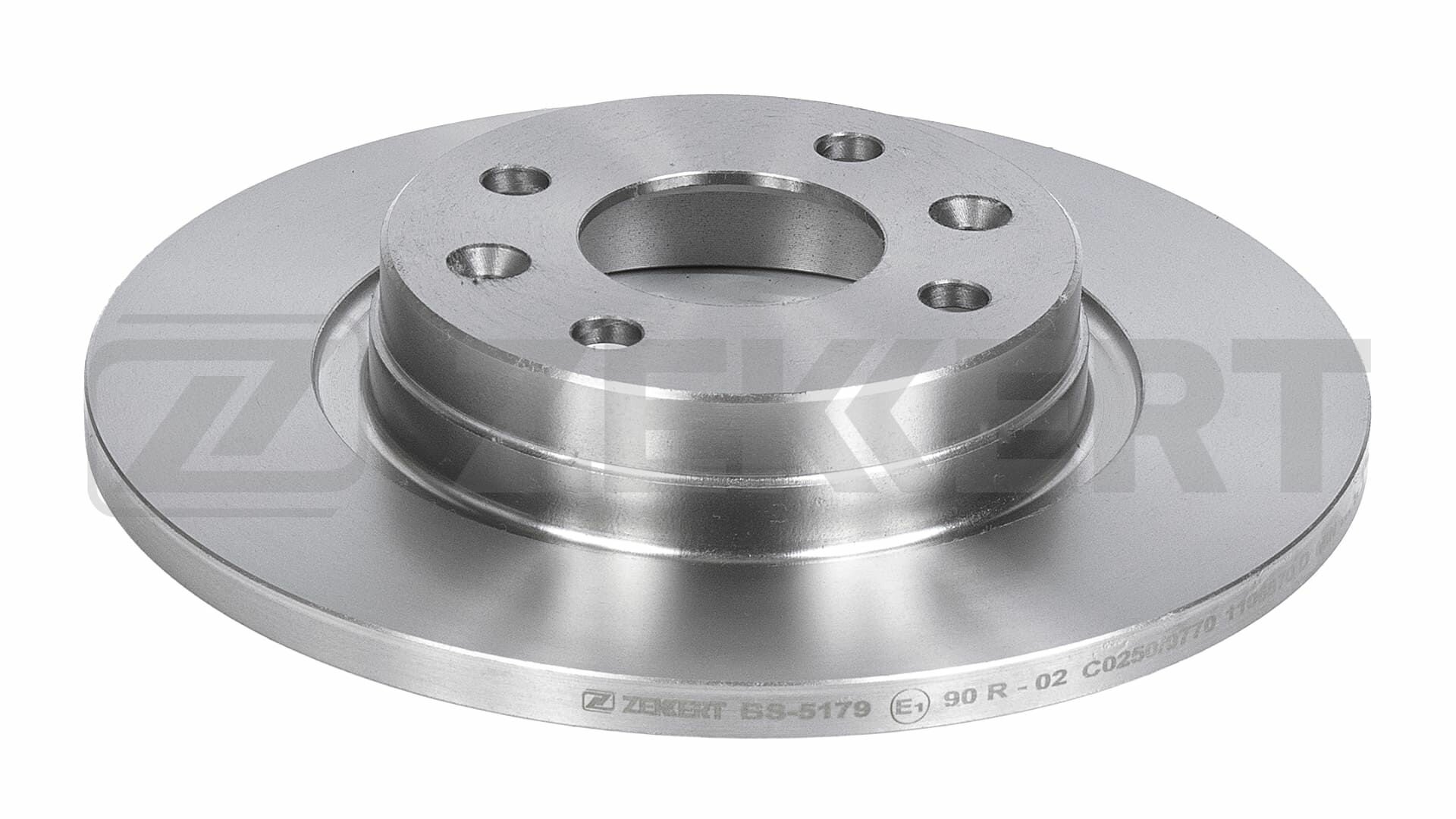 Диск тормозной передний для ВАЗ Лада Ларгус, Рено Логан 1, 2, Талия 3, Смарт Форту BS-5179 ZEKKERT
