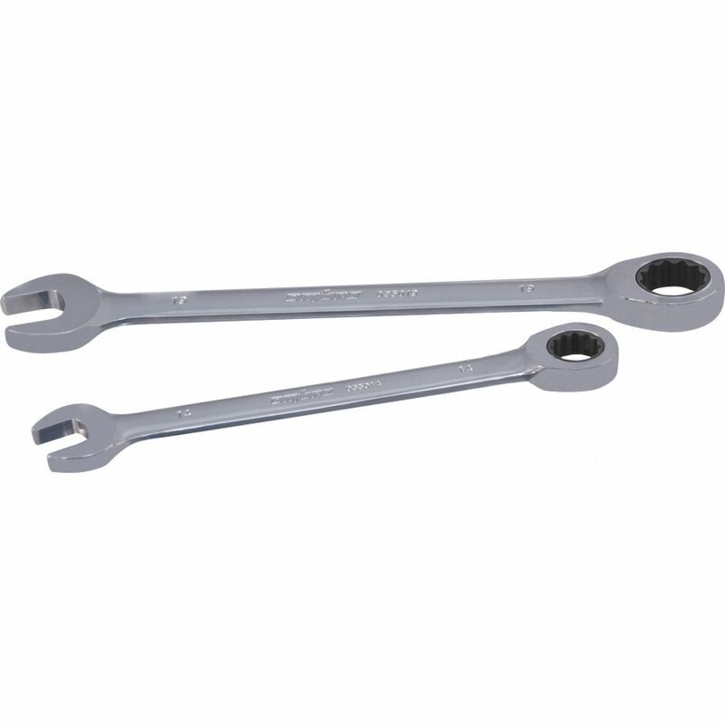 Ключ гаечный комбинированный трещоточный SNAP GEAR 10 мм Ombra 035010