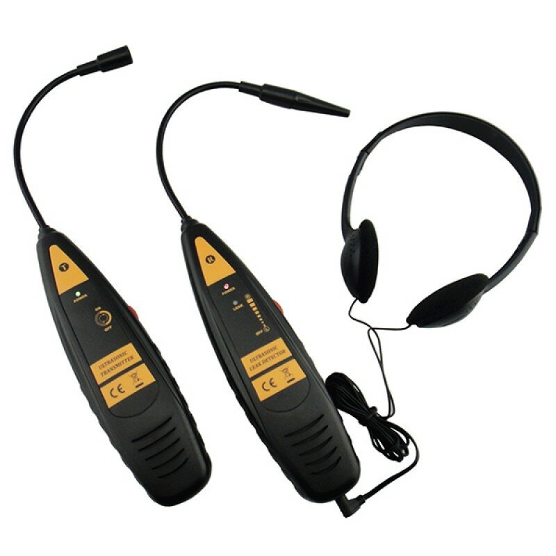 Детектор утечек, ультразвуковой, кейс, 3 предмета мастак 105-90003C