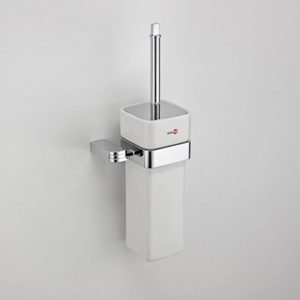 Ёршик SCHEIN 227CS для унитаза к стене керамика квадратный