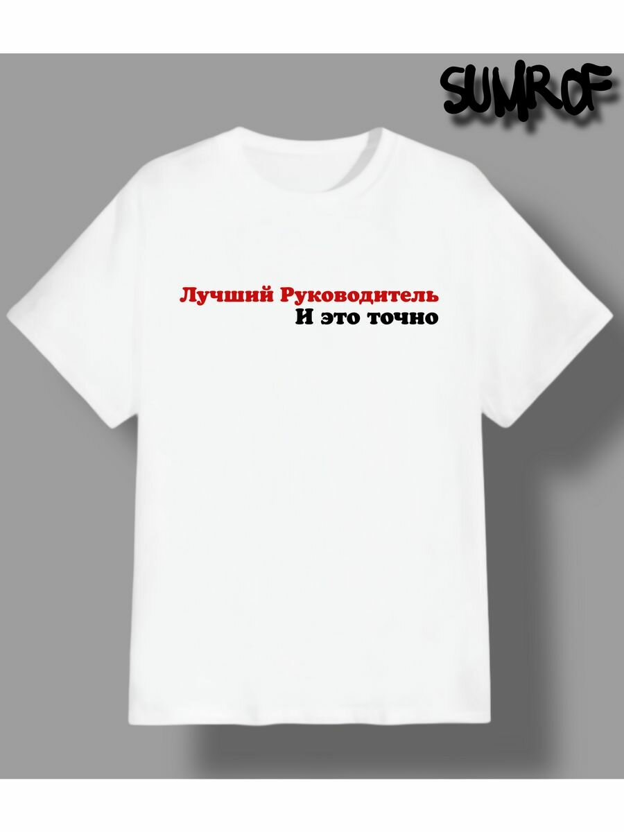 Футболка лучший руководитель