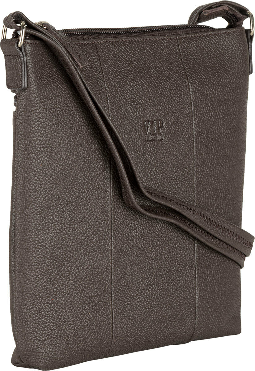 Сумка кросс-боди Сумка на длинном кожаном ремне.