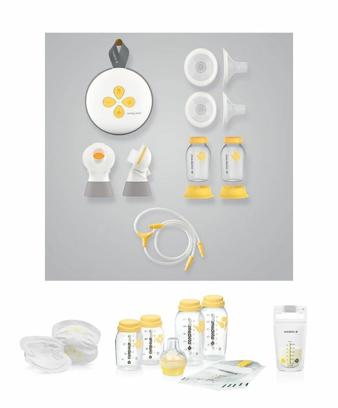Молокотсос Medela Double с молокосборником и набором для кормления