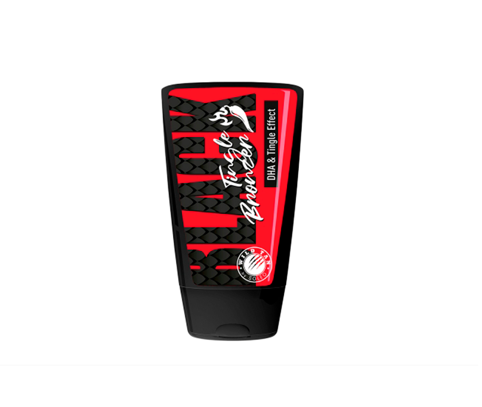 Активный крем-бронзатор с тингл-эффектом Black 125ml