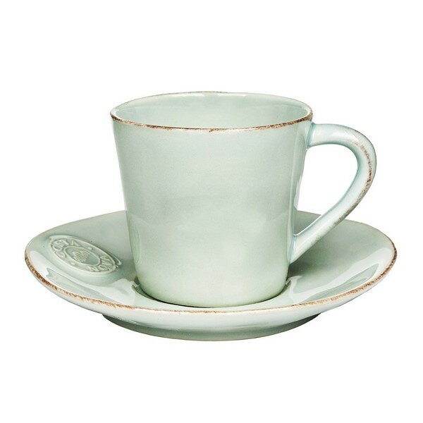 Чайная пара Nova 190 мл материал керамика, цвет бирюзовый, Costa Nova, Португалия, NOCS01-TRQ(NOCS01-02409E)