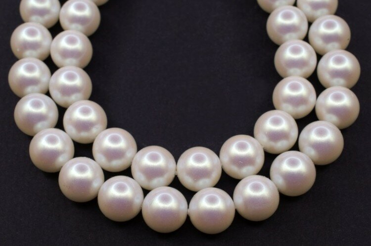Жемчуг Preciosa Maxima, цвет pearlescent white, 10мм, 704-059, 5шт