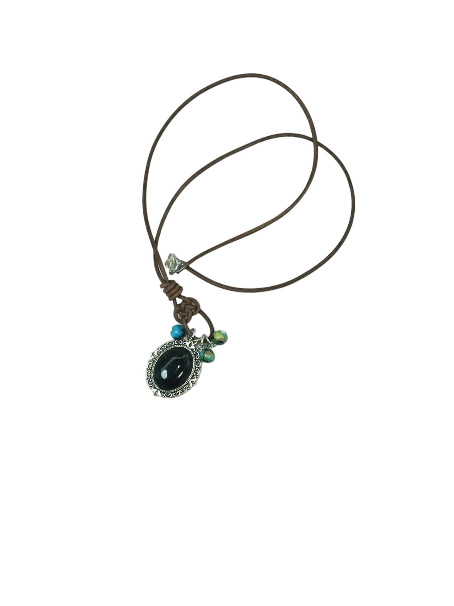 Колье, агат