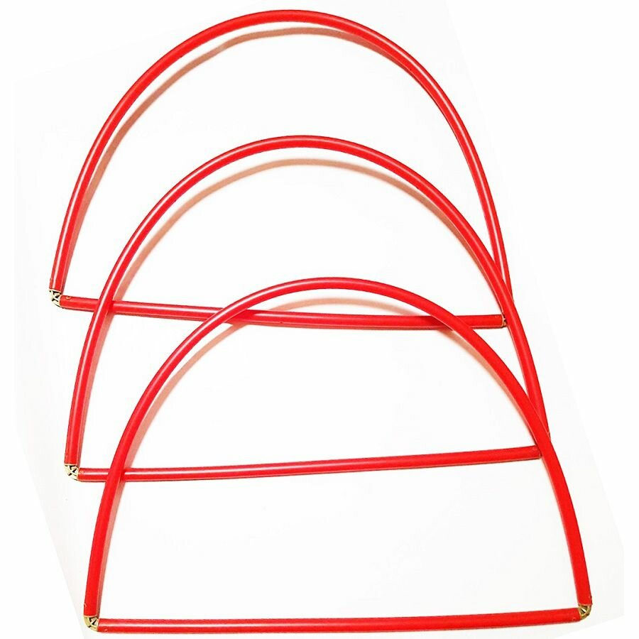 Комплект из трёх слалом-арок тонущих - подводных дуг с грузом