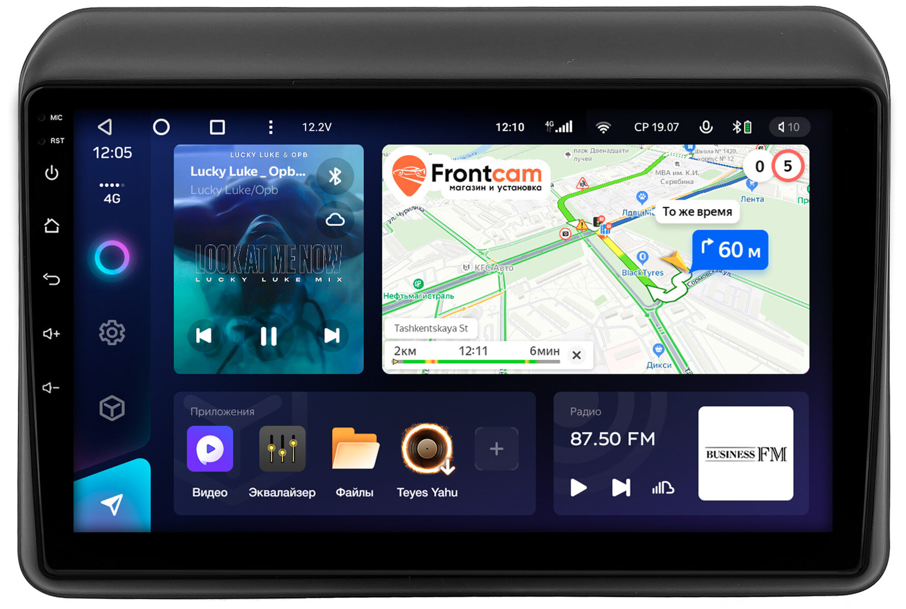 Штатная магнитола Suzuki Ertiga 2 2018-2026 (матовая) Teyes CC3 4/64 9" RM-9-0390 Android 10 (4G-SIM, DSP, QLed)