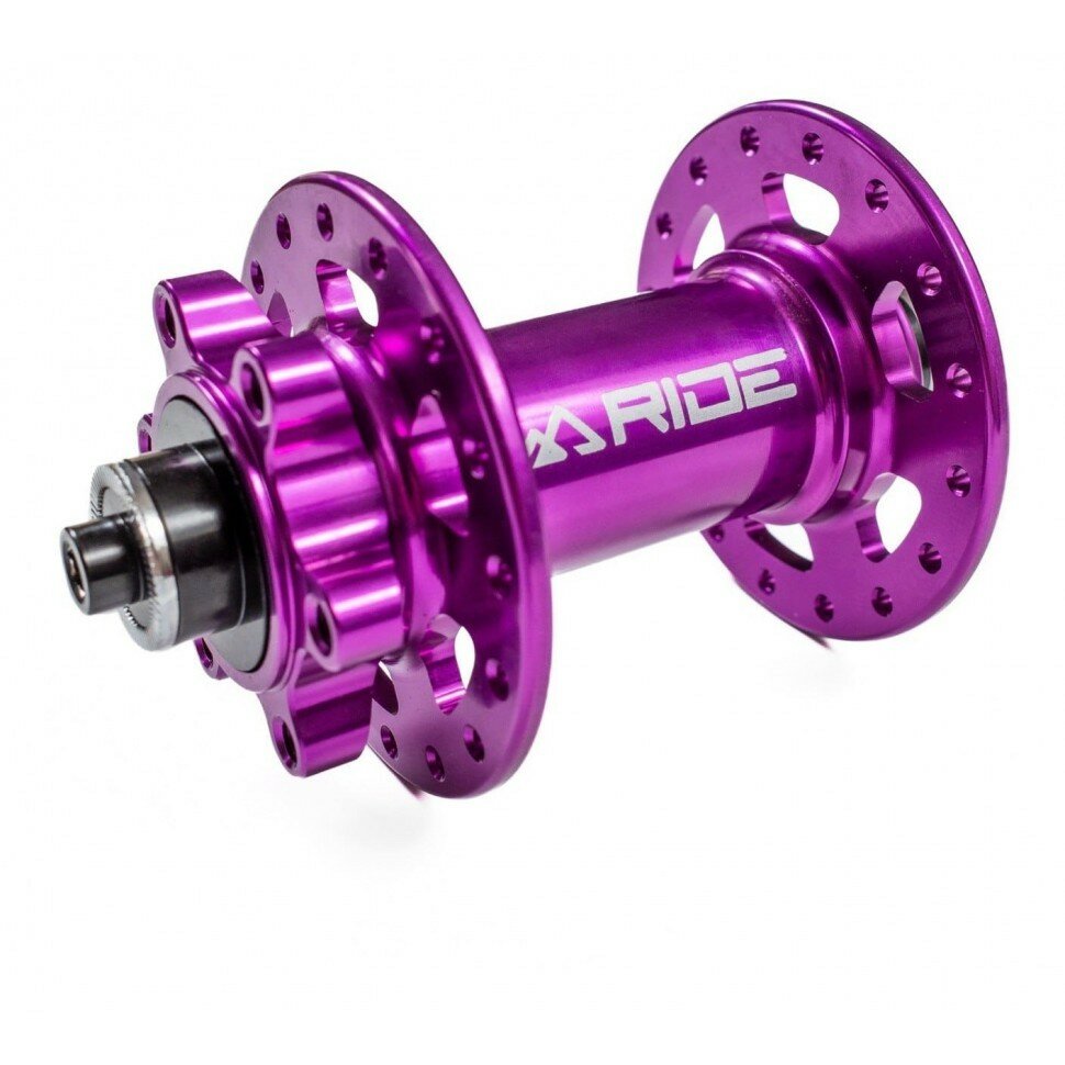 Втулка передняя RIDE Trail QR 32h 100 мм Purple (RFT32100PUR)