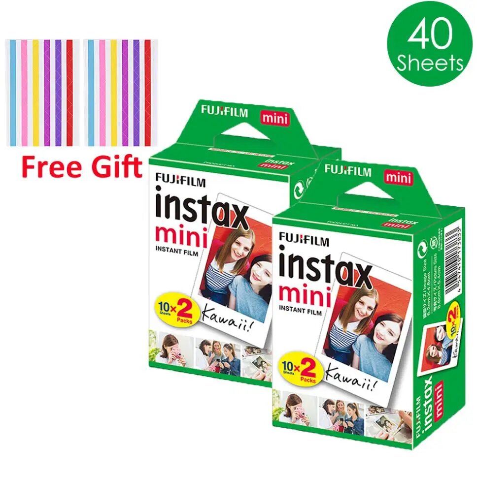 FUJIFILM Instax Mini пленка 40 Sheets Mini White