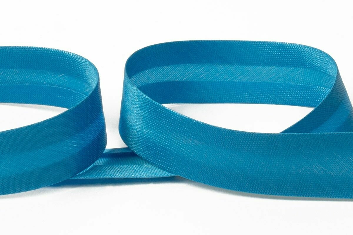 Косая бейка "Gamma" GK-15P 14 - 15 мм 132 м 1 м №046 морская волна