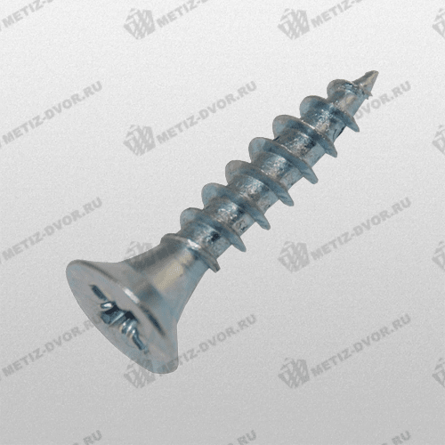 Шуруп потайной универсальный 5,0x30, оцинкованный Уп (500 шт.)