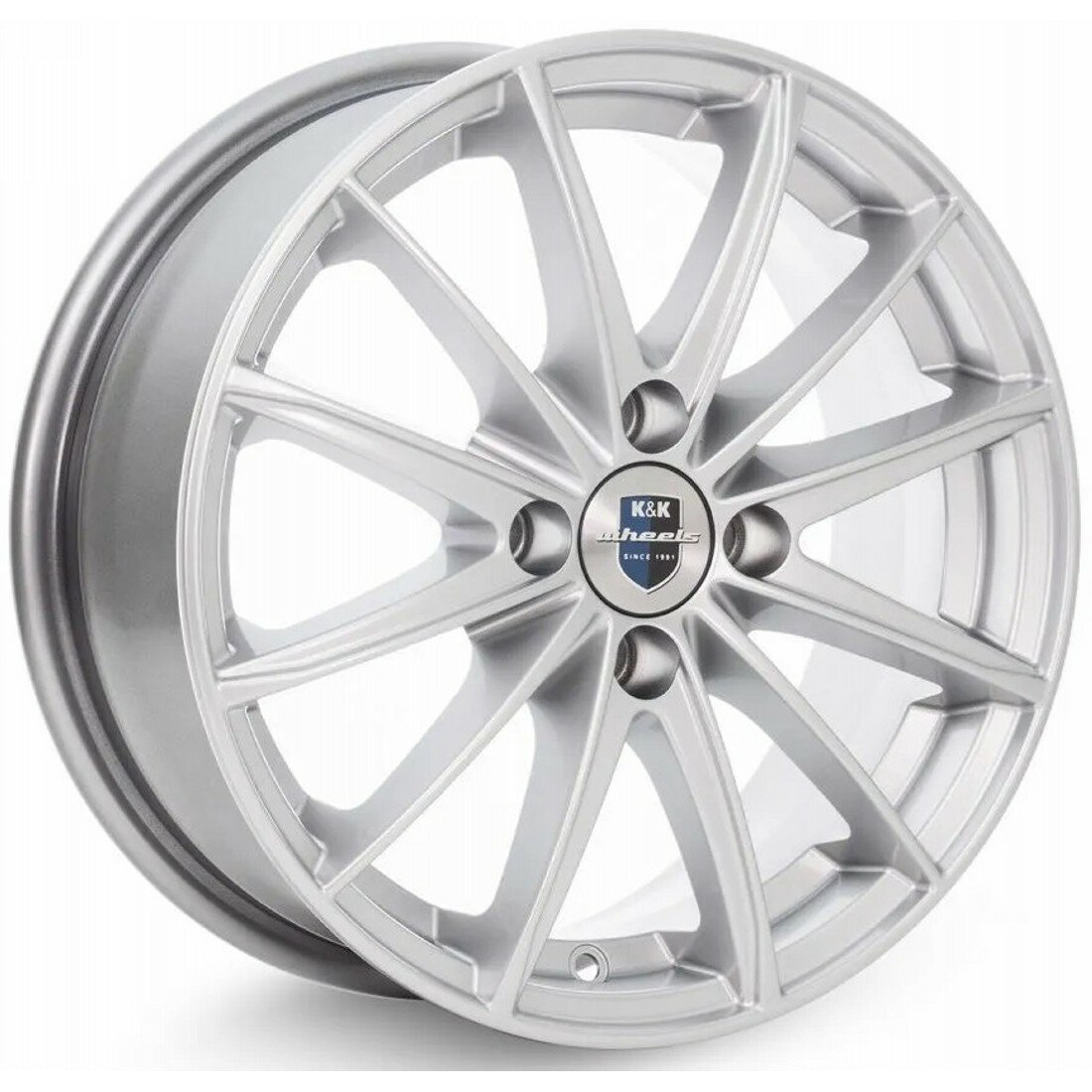Колесный диск КиК Пойнт Бланк (KC884) 6x15 4x100 ET40 67,1 Сильвер SK