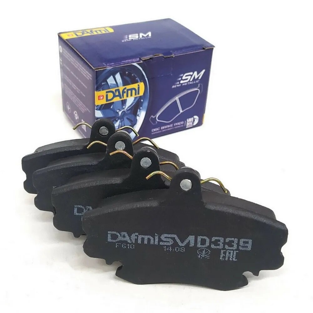 Колодки тормозные дисковые Largus 8V, Renault Clio, Logan, Sandero DAFMI SM D339SM/Д339СМ