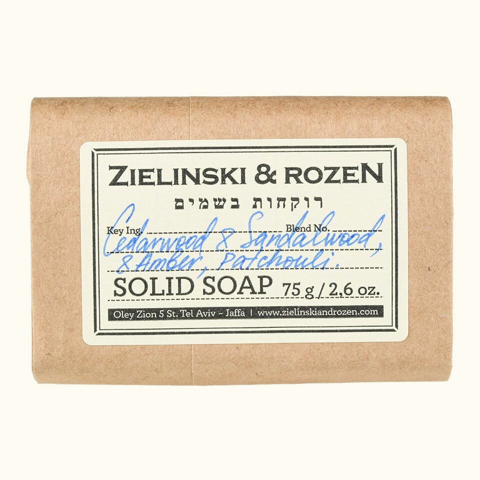 Zielinski & Rozen Твердое мыло Кедр, Нероли, Амбра (75гр)