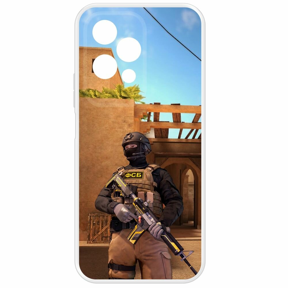 Чехол-накладка Krutoff Clear Case Cтандофф 2 (Standoff 2) - ФСБ для Honor 200 Lite