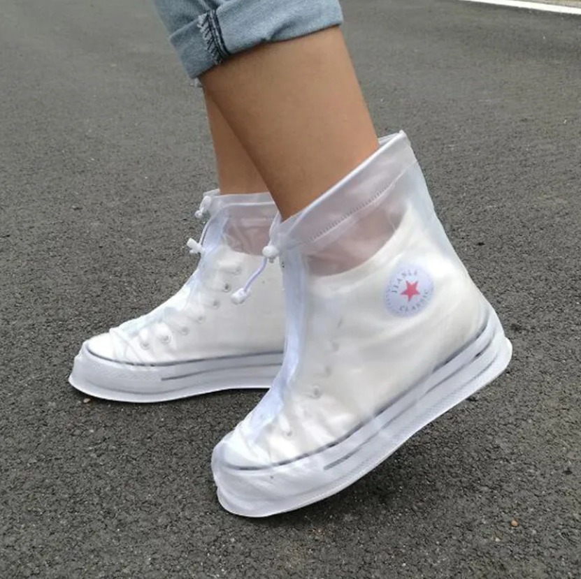 Бахилы многоразовые от воды, грязи. Чехлы на обувь от дождя, влаги и грязи. Размер L (39-40)