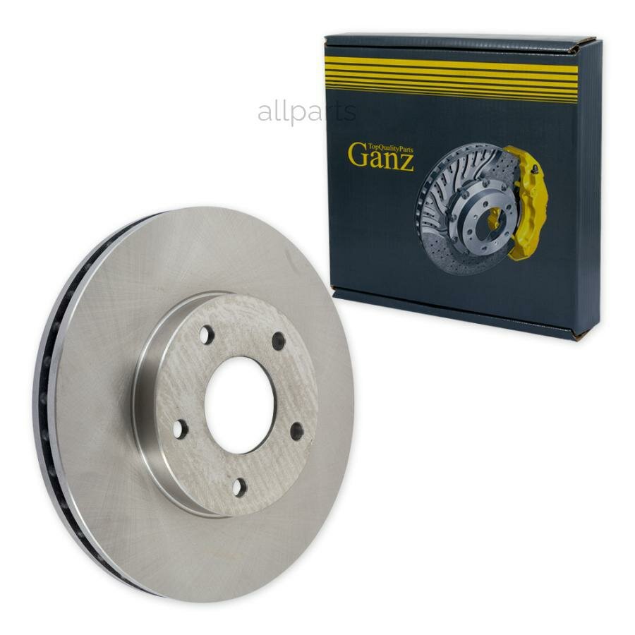GANZ GIJ10092 Диск тормозной передний с покрытием NISSAN ALMERA/PRIMERA P12 GANZ GIJ10092