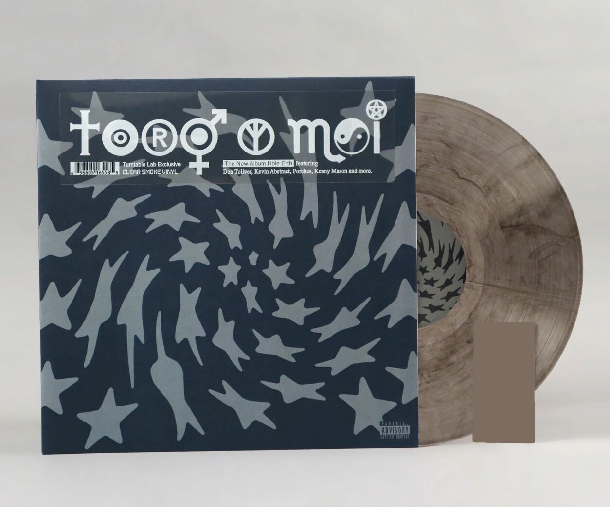 Toro Y Moi - Hole Erth (300шт в мире Clear Smoke USA Limited) Цвет: Прозрачный Дым, Виниловая Пластинка
