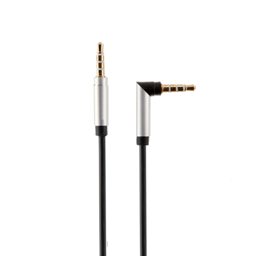 Аудиокабель Earldom ET-AUX01 3.5 мм, 1м, TPE (черный)