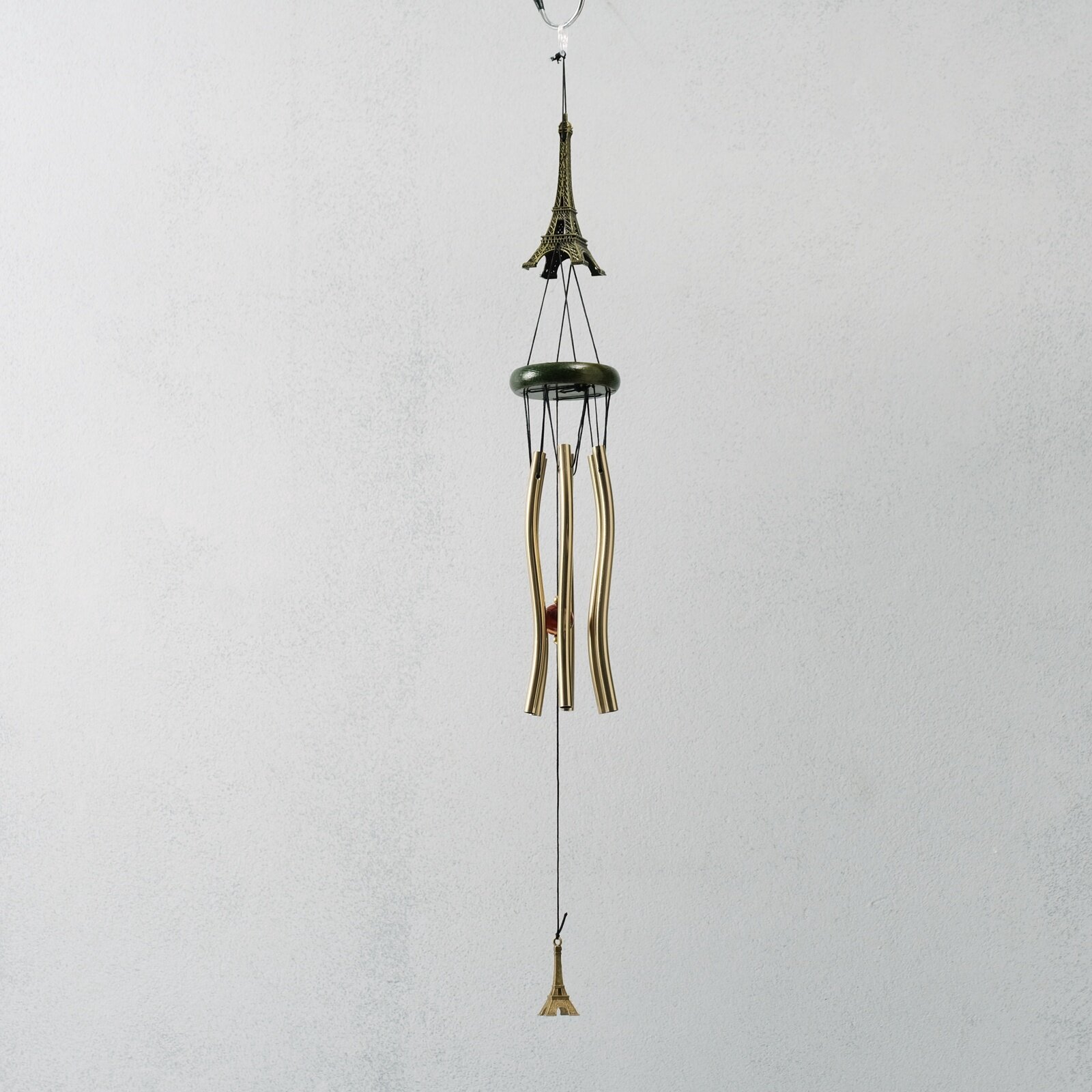 Музыка ветра «Эйфелева башня», металл, 6 трубок, 58 см