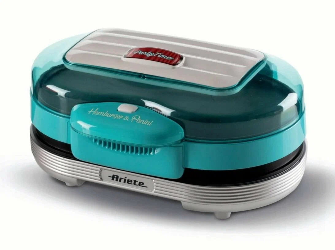 Машина для гамбургеров Ariete 205/01 PARTY TIME, голубой