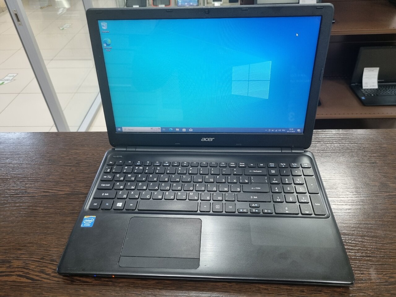 Ноутбук Acer E1-510, серый