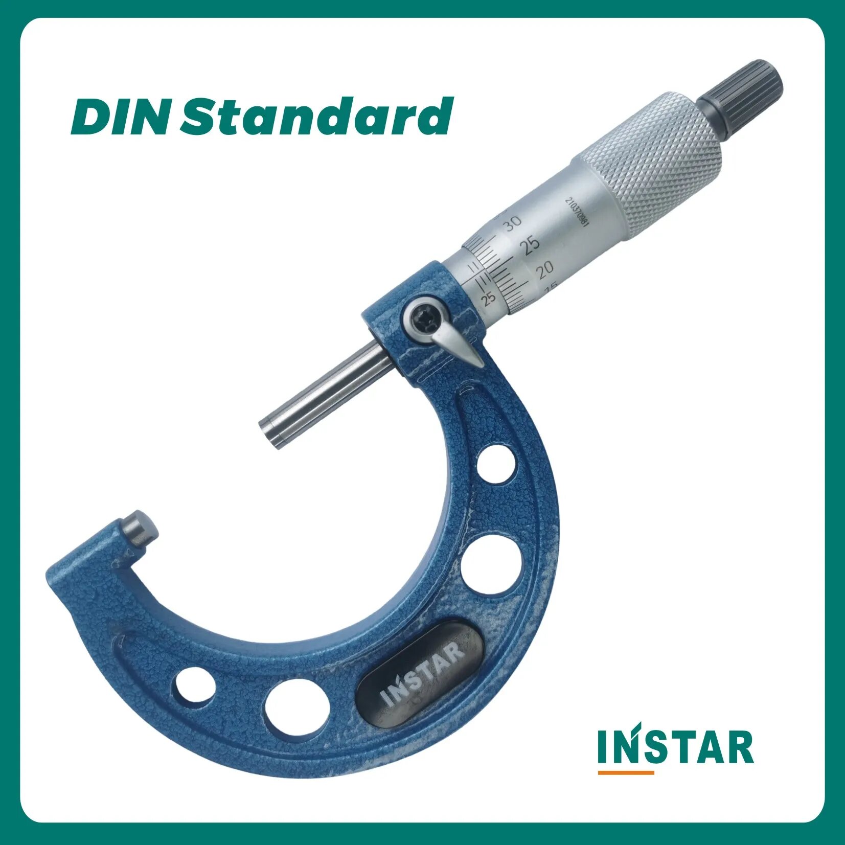 Микрометр INSTAR наружный 0-25 мм, внутренний 5-30 мм Outside 75-100mm