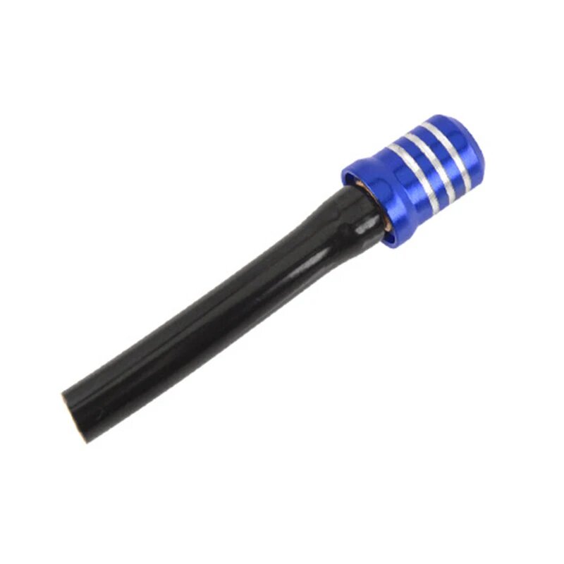 Алюминиевый сплав Мотоцикл Грязевой питбайк Внедорожный газовый топливный колпачок Бензиновый бак Клапан вентиляционный шланг Сапун Шланг Мотоцикл Квадроцикл Пар Темно-синий, Blue