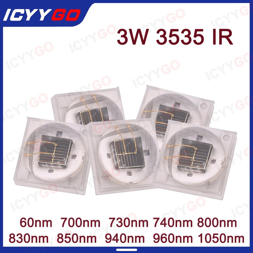 Светодиодный чип ICYYGO IC-3535-IR 3W 3535-940nm