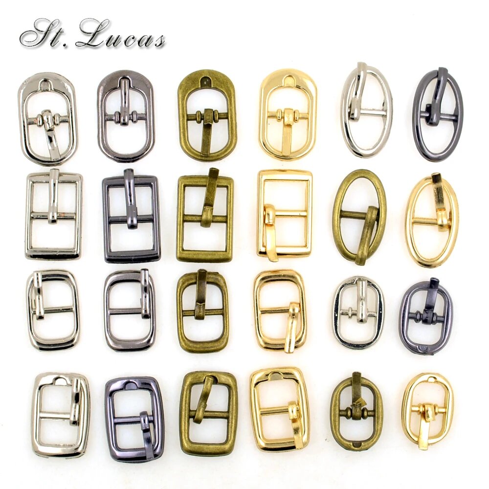 Металлические пряжки для ремней St.Lucas, silver 701, type H, 30шт