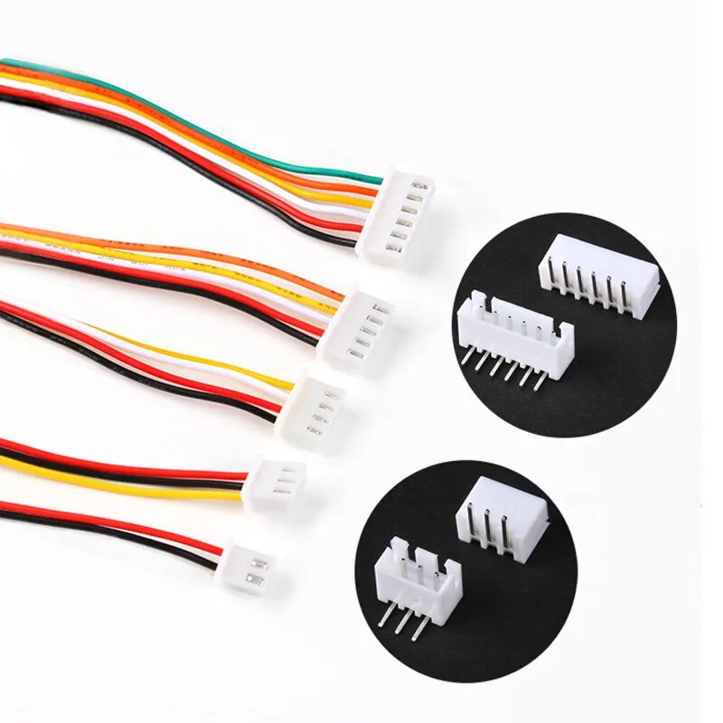 Разъемы JST XH2.54 Your Cee 2/3/4/5/6 контактов 20 см 3P
