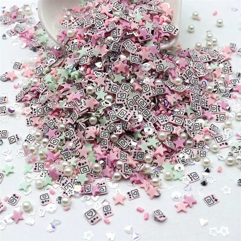 Декор из полимерной глины RTZC04, 20 шт, 10g