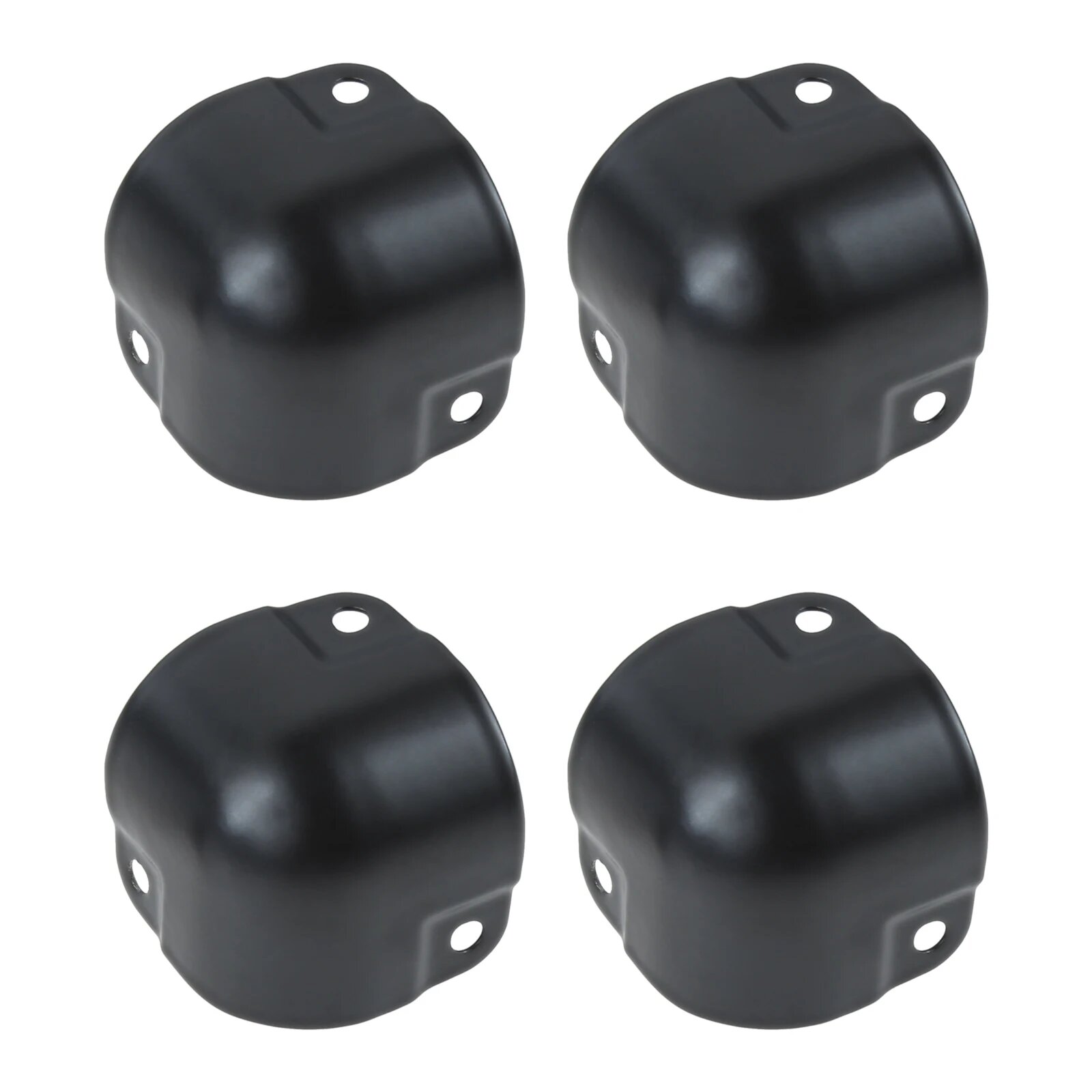 Металлические защитные уголки для багажа 26/29 мм 26mm black x 4