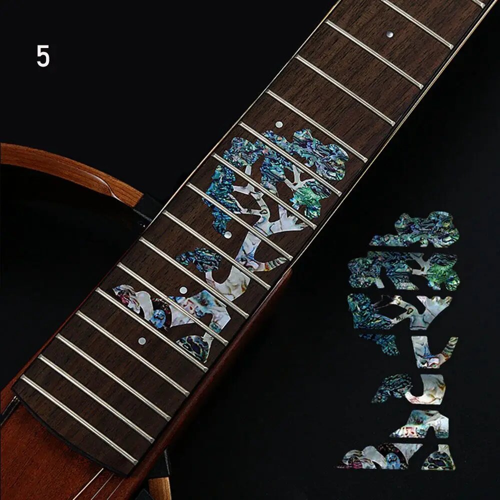 Наклейки для грифа гитары Fretboard Sticker