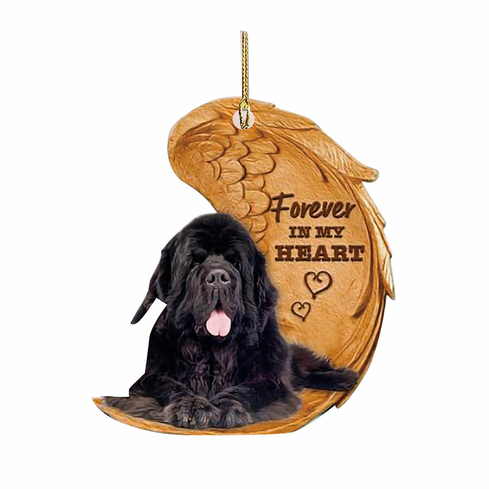 Милый автомобильный декор: брелок для ключей, украшение на зеркало заднего вида с ангельскими крыльями и собаками