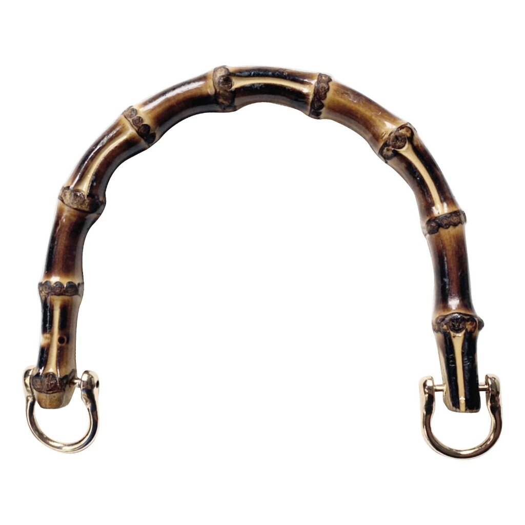 Ручка для сумки ручной работы, ручки аксессуаров из натурального ремешка своими руками с гладкой цветной бамбуковой ручкой сумок