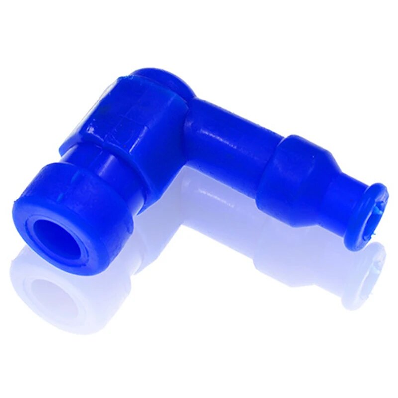 Угловой фитинг для труб, синий, Color: Blue