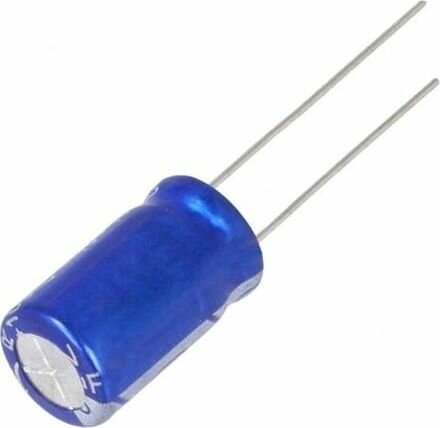 Конденсатор Jb Capacitors JRG1E122M05001300250000B электролитический THT 1200мкФ 25ВDC 13x25мм 1шт