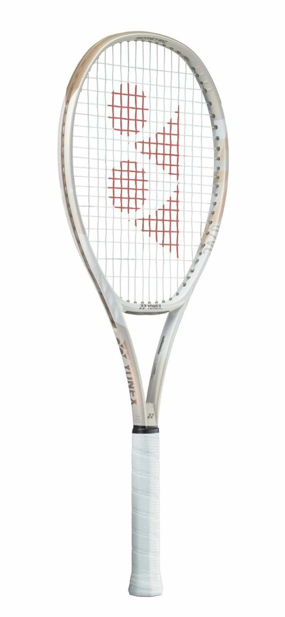 Ракетка теннисная YONEX VCORE 98 (305) Sand Beige, бежевый, белый