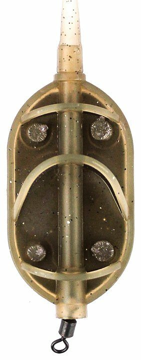 Кормушка Orange с вертлюгом №4 Arc Flat Method 60гр для фидерной ловли на дальний заброс