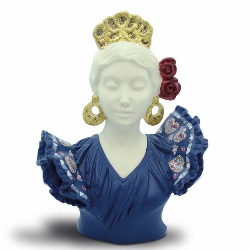 Статуэтки Nadal Статуэтка 763427 (Бюст Севильяны синий)