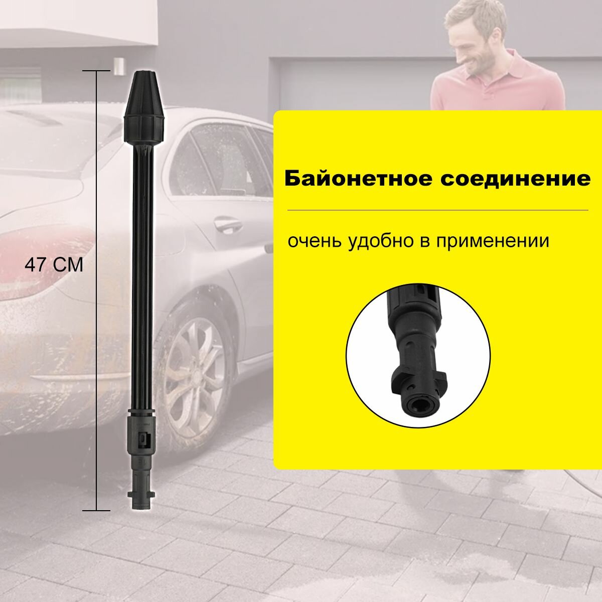 Грязевая фреза турбонасадка для бытовой мойки высокого давления, совместима с Karcher K серии K2 K3 K4 K5 K6 K7 и Lavor